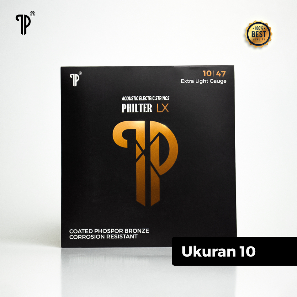 Jual Senar Gitar Akustik String Anti Karat PHILTER ORIGINAL Phospor ...