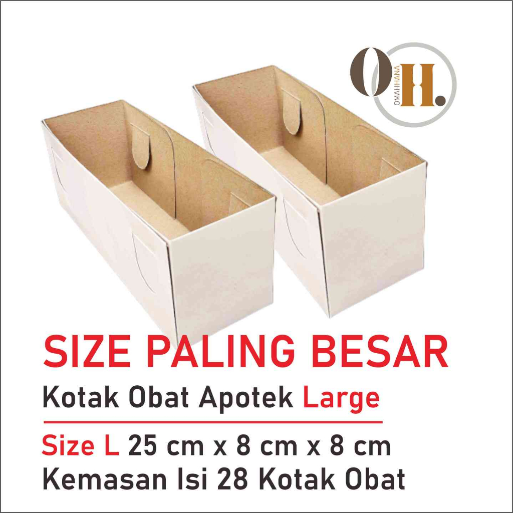 Jual Kemasan Hemat isi 28 Kotak Obat Apotek Paling Besar - Kotak Obat ...