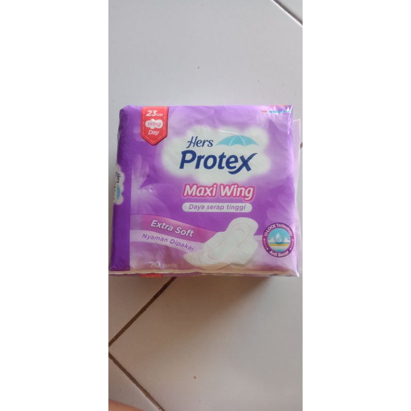 Jual pembalut Protex ungu ( isi 20 biji ) | Shopee Indonesia