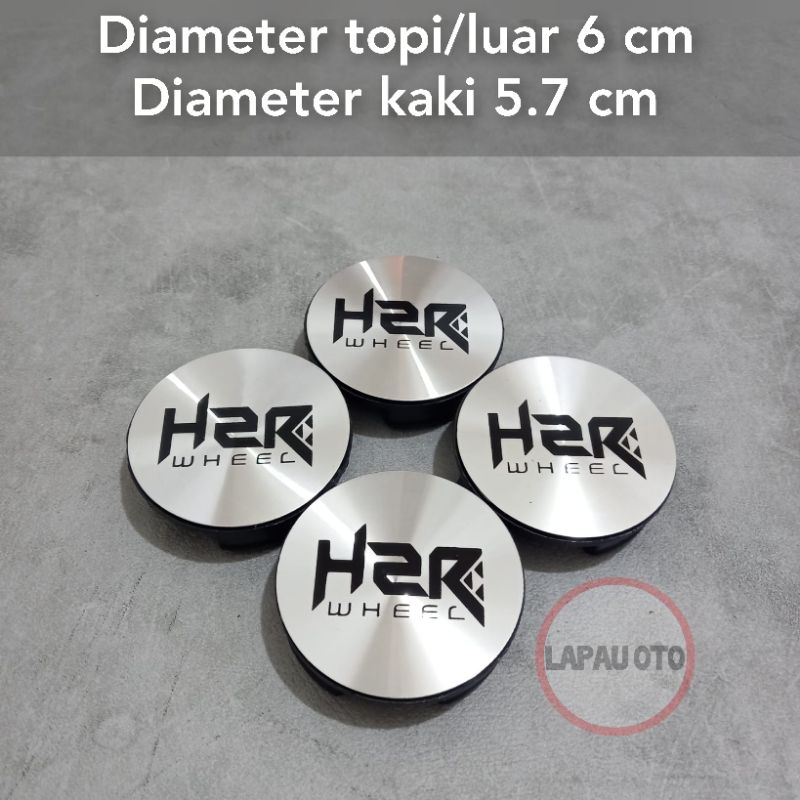 Jual dop velg racing variasi hzr 6 cm harga 4 pcs | Shopee Indonesia