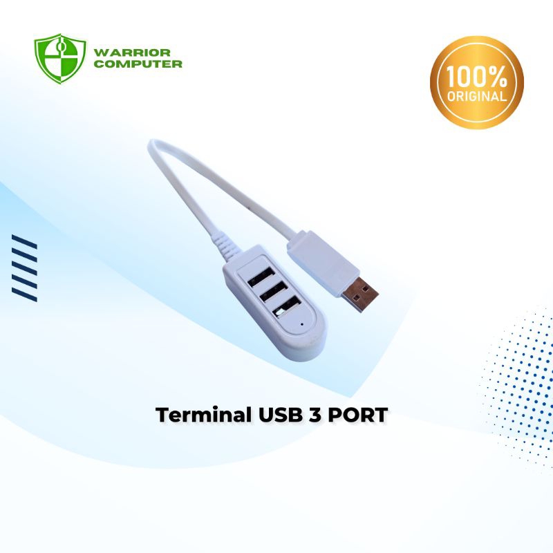 Jual TERMINAL USB 3 PORT (30 cm) | Shopee Indonesia