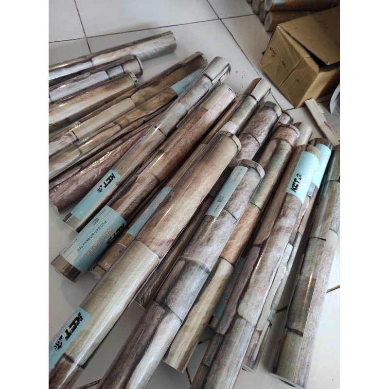 Jual Wallpaper Stiker Corak Batu alam | Shopee Indonesia