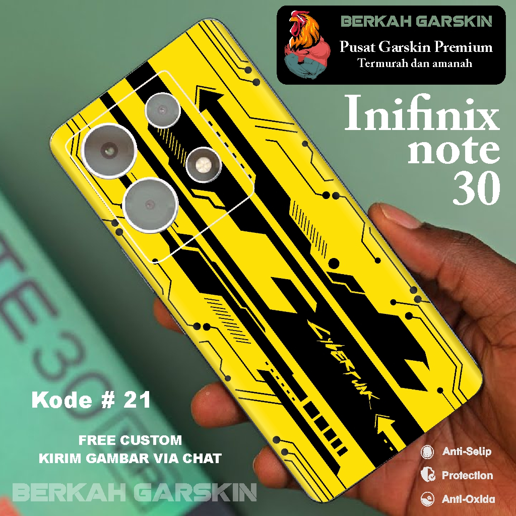 Jual (Isi 2 Pcs) Garskin Protector skin Infinix Note 30 Series kode ...