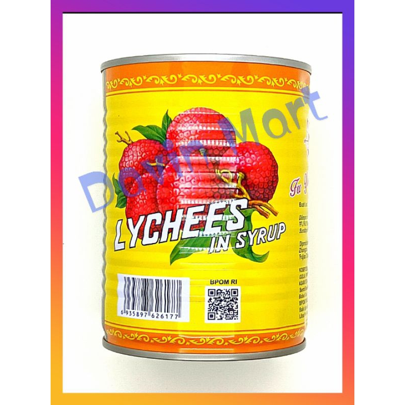 Jual Leci Lychee FYF kalengan, buah Leci dalam sirup 567 gram | Shopee Indonesia