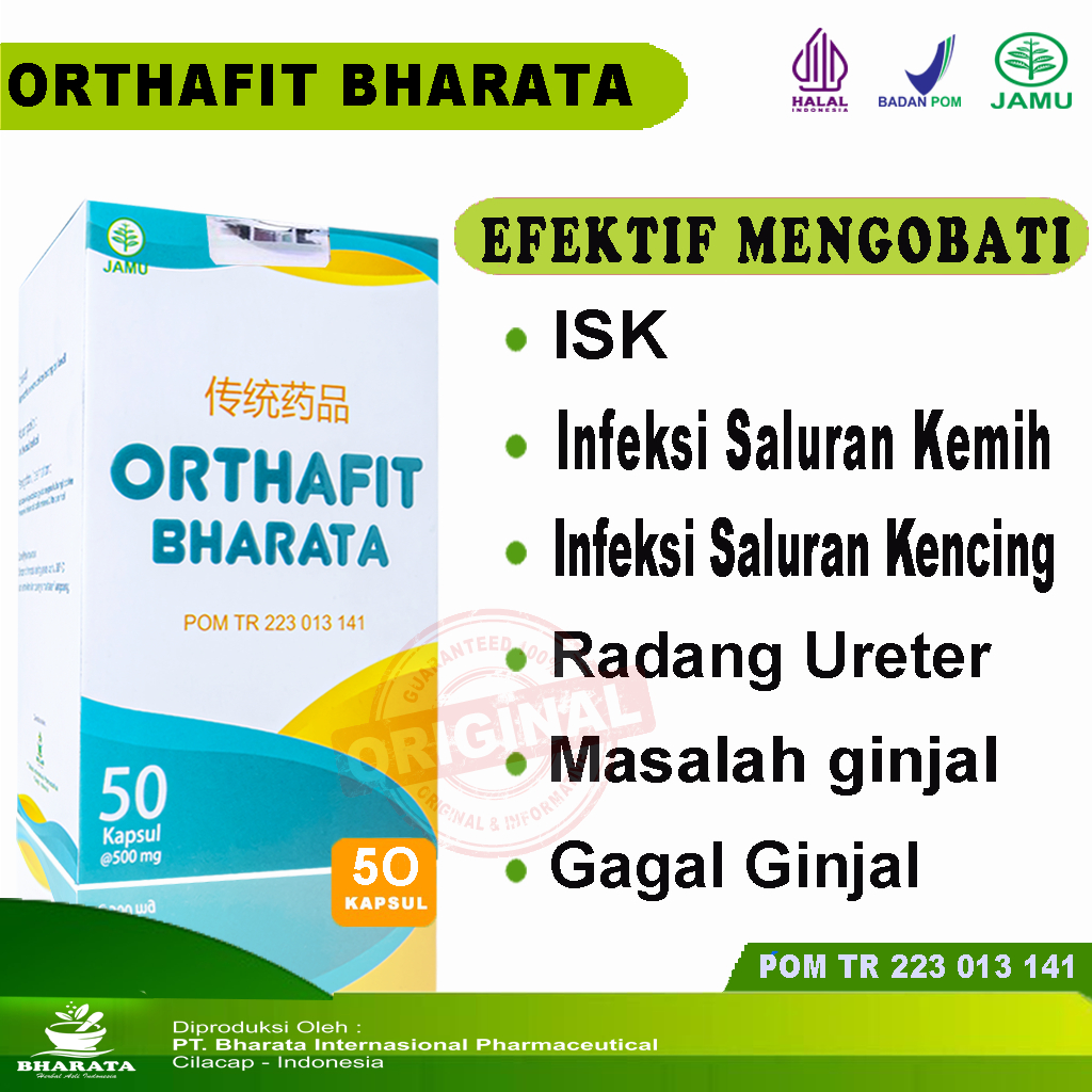Jual Orthafit Bharata - Obat Isk - Infeksi Saluran Kencing -Infeksi Saluran Kemih - Kencing ...