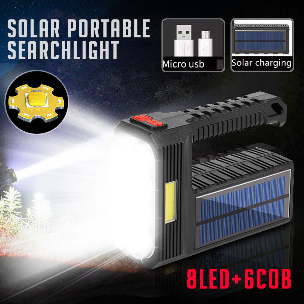 Jual Senter Led Super Terang cas USB Senter Gagang 20 Mata Led ...