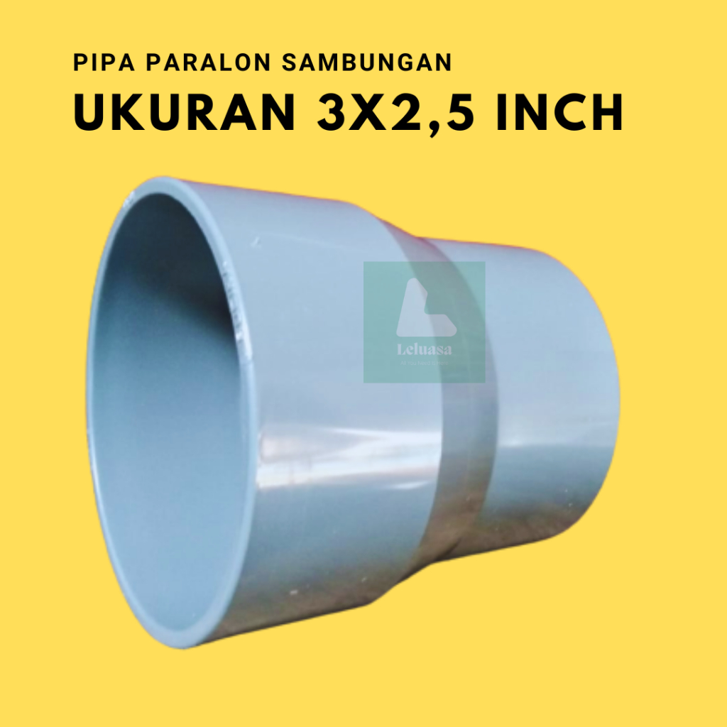 Jual Vlok Sok Ukuran 3x2,5 Pipa Paralon Pvc Sambungan 3 x 2 1/2 Inch Grest Floksok V Sock Socket ...