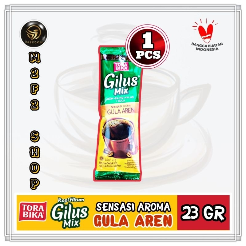 Jual Torabika Gilus Mix Kopi Hitam Rasa Gula Aren Sachet - 23 gr ...