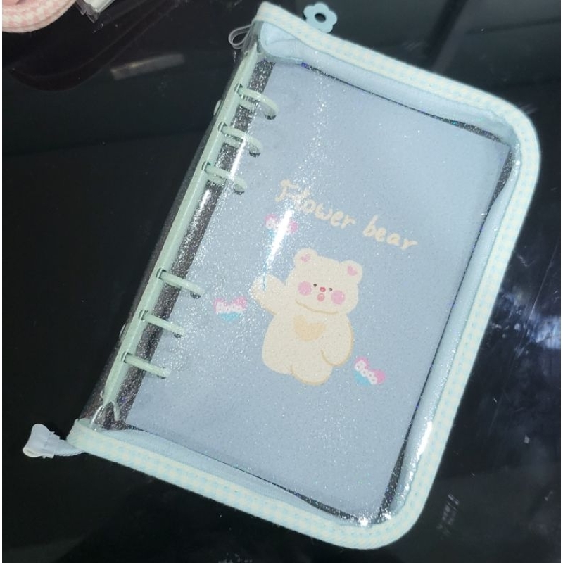 Jual A6 Cover Glitter Binder Deluxe TEDDY BEAR Liss Kotak | Shopee ...