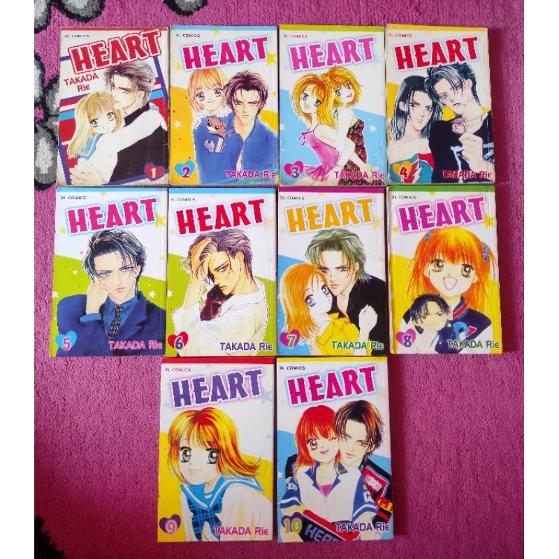 Jual Komik Heart 1-10 tamat (Takada Rie) | Shopee Indonesia
