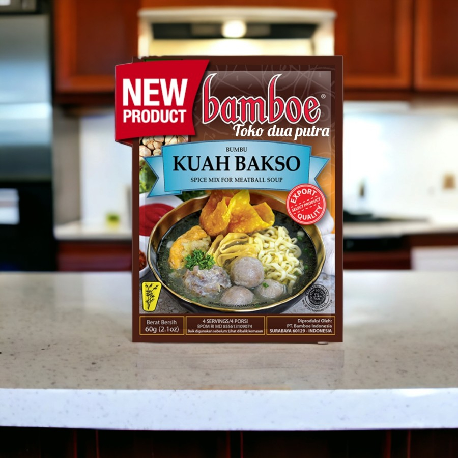 Jual EXP 24 FEB 2025 Bumbu kuah bakso Bamboe 60 gr/ Bamboe kuah bakso ...
