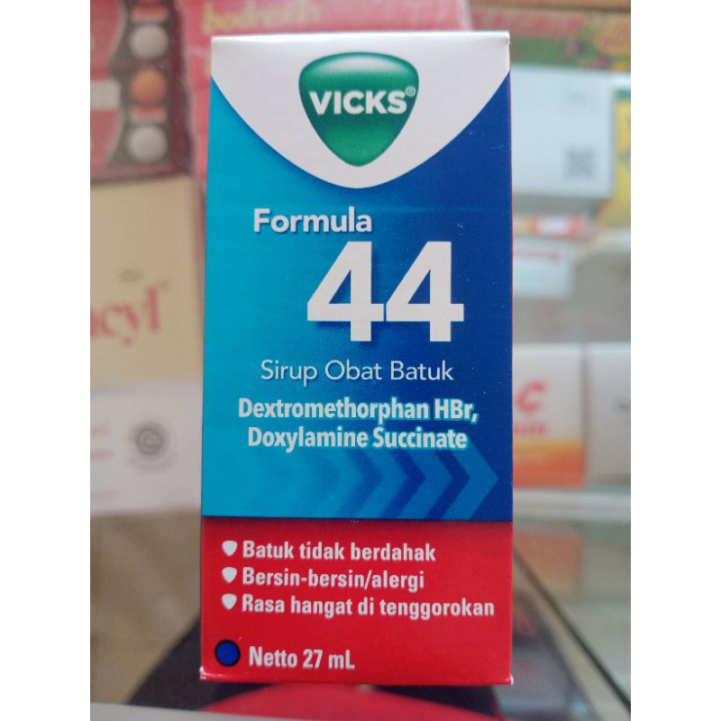 Jual Vicks Formula 44 Dewasa 27 ml & 54 ml / Sirup Obat Batuk | Shopee ...