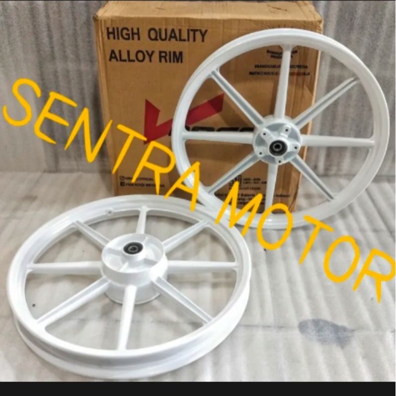 Jual velg racing Supra x 100 , Supra fit 100 , Astrea grand depan ...