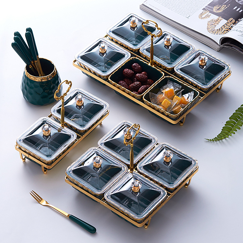 Jual Keramik Snack Tray Nampan Snack Bowl Tempat Saji Snack Cemilan ...