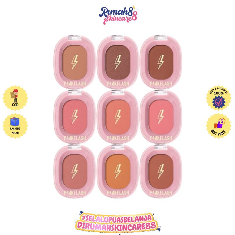 Jual RSC 88 - PINKFLASH Blush ON | BLUSHER CHEEK BLUSH ON Soft Powder ...