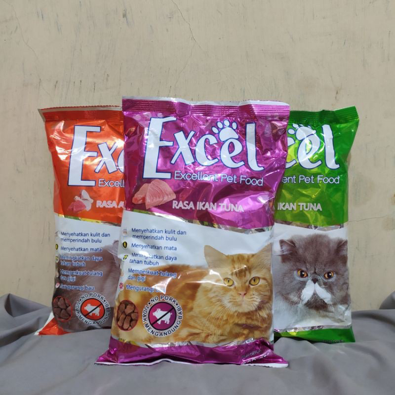 Jual EXCEL DRY FOOD MAKANAN KUCING (500gr) | Shopee Indonesia