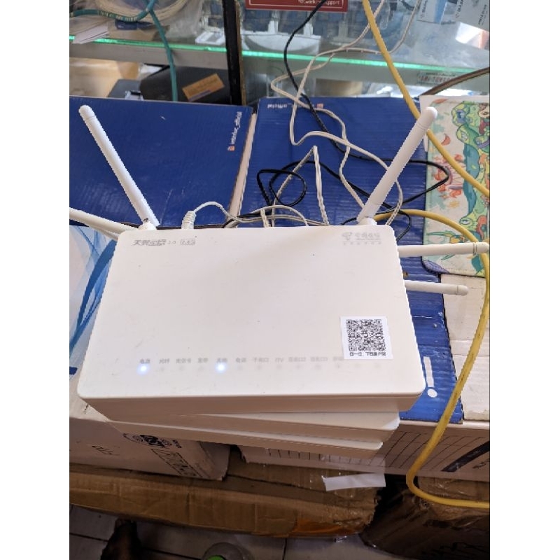 Jual ONT EPON ONU ZTE ZXHN F450 ACCESS POINT WIRELESS WIFI BUKAN F660 ...
