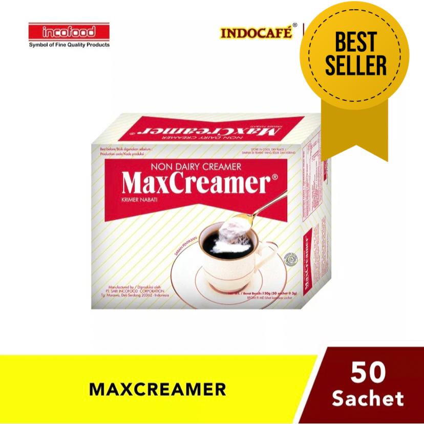 Jual Max Creamer Susu ORIGINAL / Susu Creamer Kemasan Sachet (Isi 50 ...