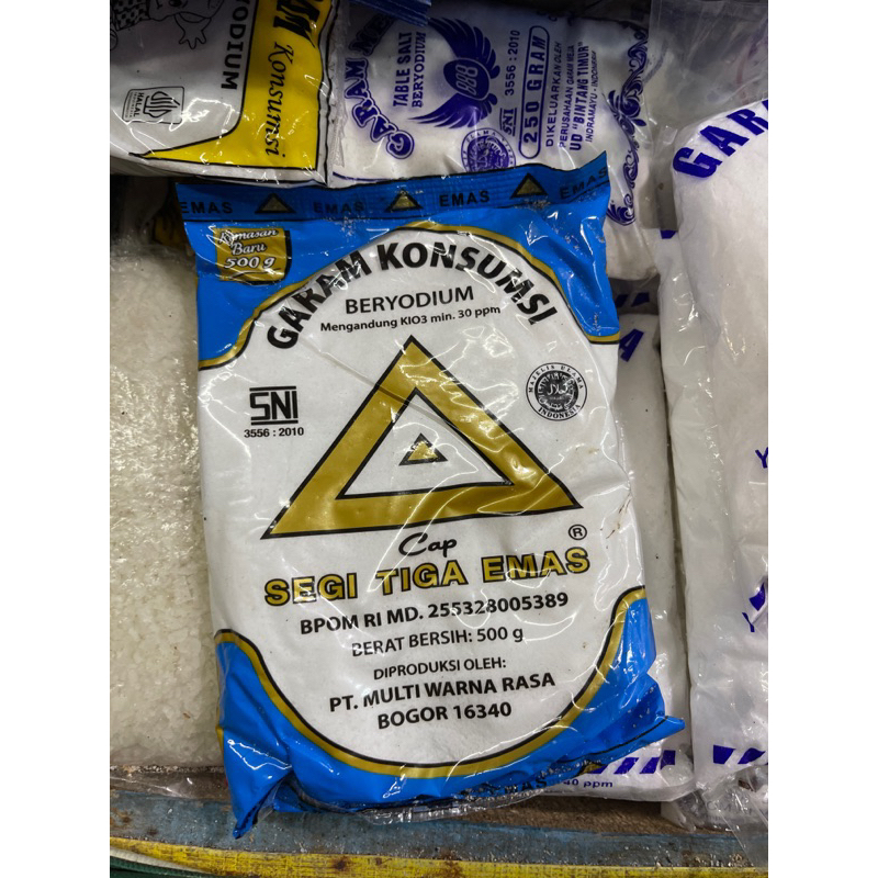 Jual Garam konsumsi 500gram | Shopee Indonesia
