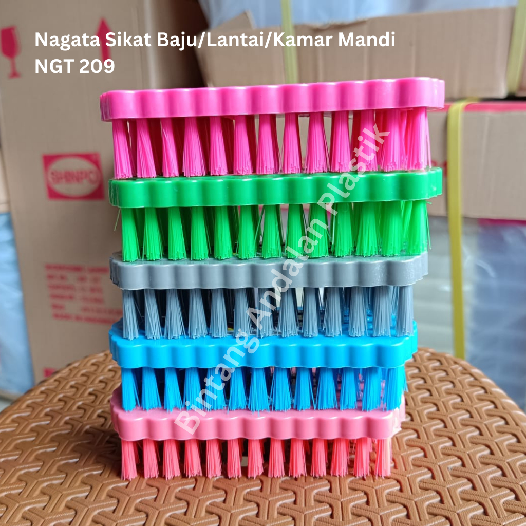 Jual Sikat Nagata NGT 209 / Sikat Baju / Sikat Cuci / Sikat Nylon ...
