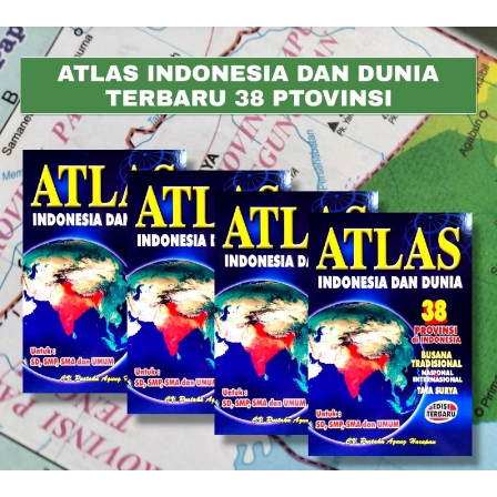 Jual ATLAS PETA DUNIA TERBARU DAN LENGKAP | Shopee Indonesia