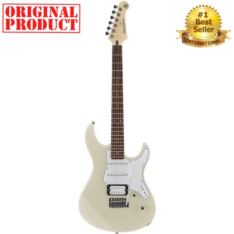 Jual Yamaha Pacifica PAC112V VW Electric Guitar Vintage White | Shopee Indonesia