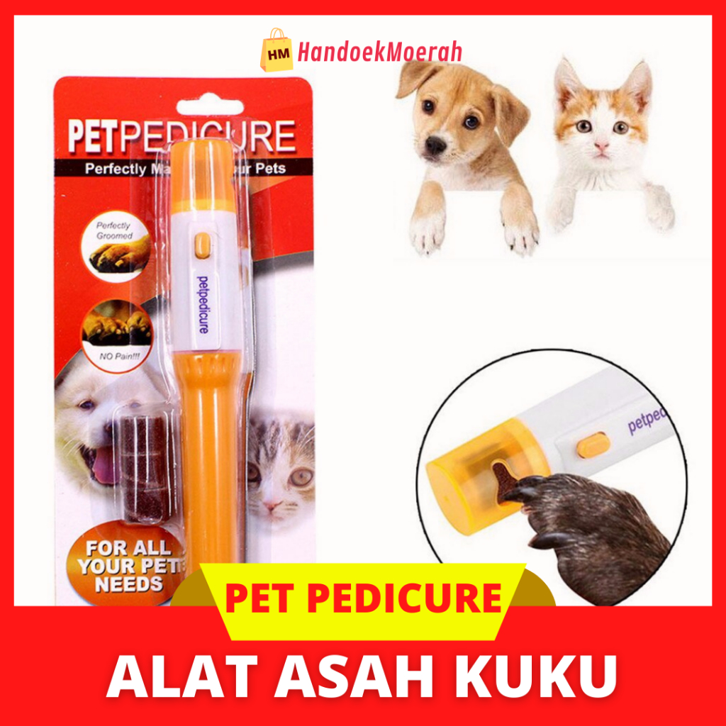 Jual Pet Pedicure / Alat Asah Kuku Untuk Kucing & Anjing / Kikir Kuku ...