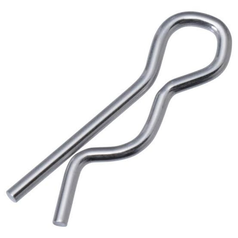 Jual Snap Pin M3 M4 M6 SingleCoil Galvanis Putih ZP | Shopee Indonesia