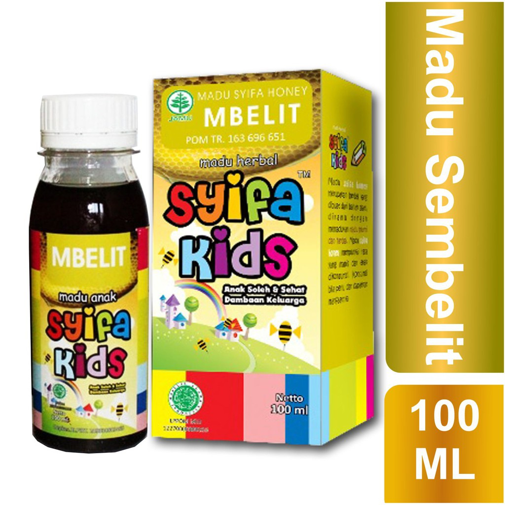Jual Syifa Kids - Mbelit Madu Anak Obat Sembelit Perut Kembung Serta ...