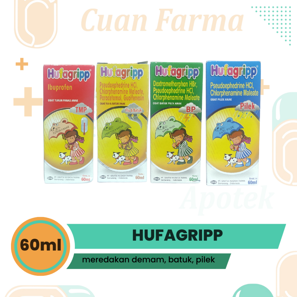 Jual HUFAGRIP SYRUP | Shopee Indonesia