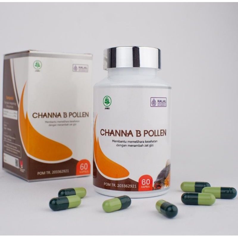 Jual Channa B Pollen isi 60 kapsul | Shopee Indonesia
