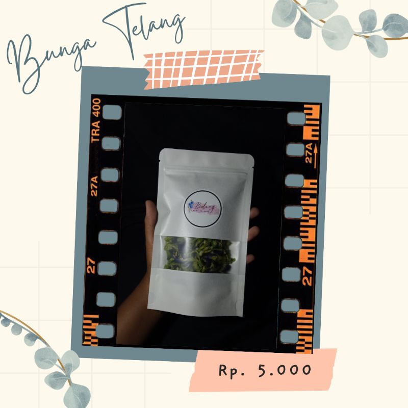 Jual Butterfly Pea Tea kemasan 10g pouch | Shopee Indonesia