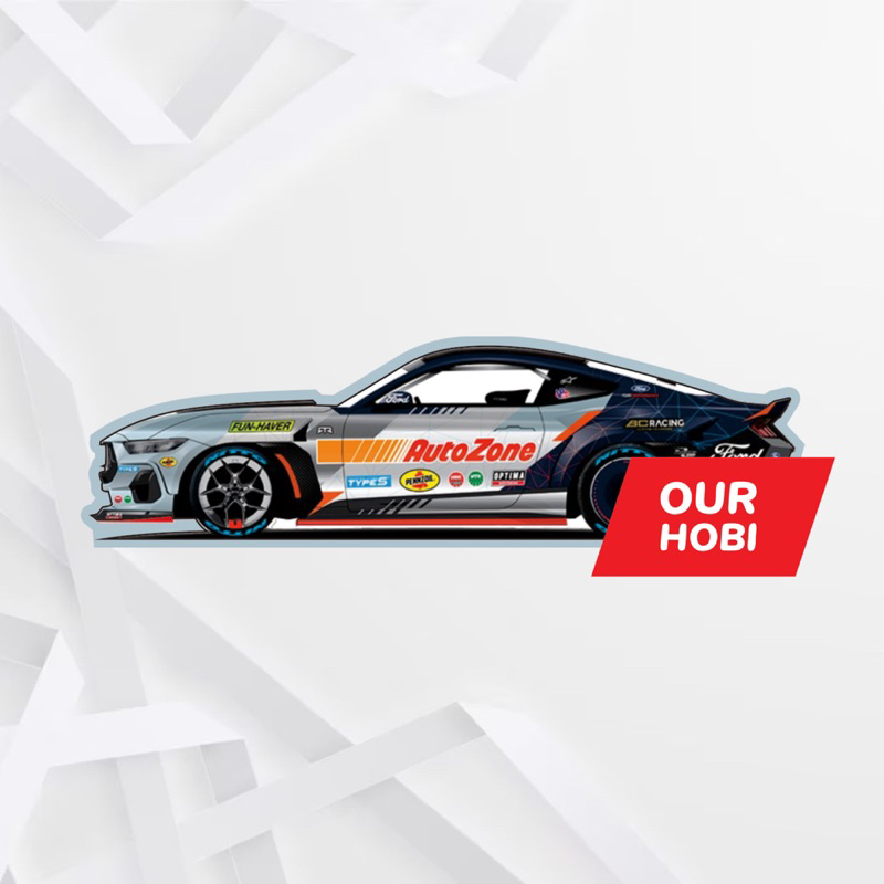 Jual Sticker Drift Mustang RTR Formula Drift James Deane Car | Shopee ...