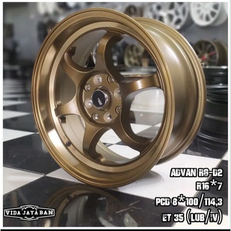 Jual VELG ADVAN RG-D2 RING 16 | Shopee Indonesia