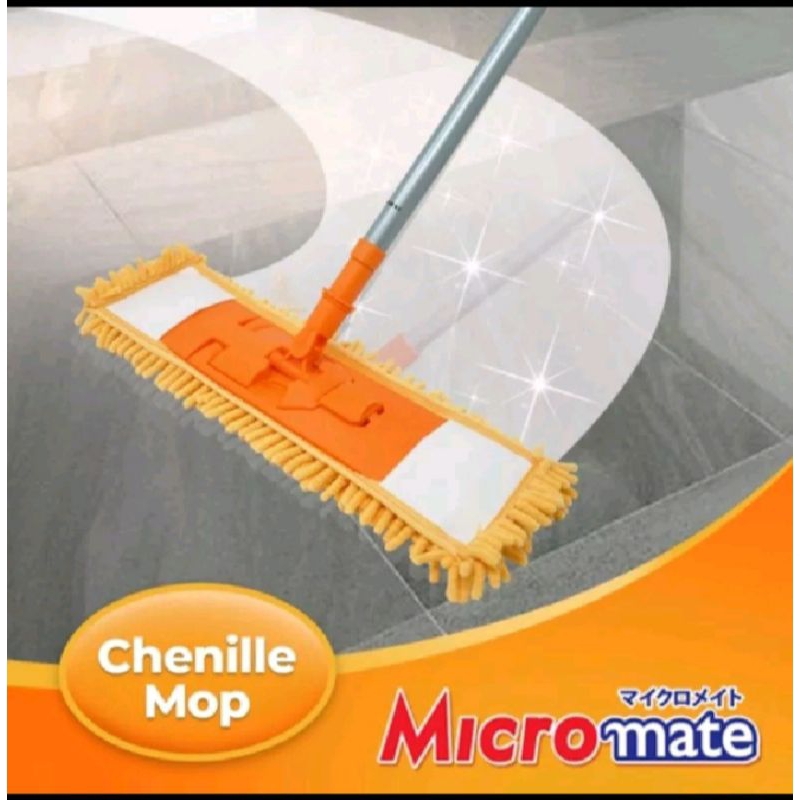 Jual Bagus Micromate Chenille Mop set, Bagus alat pel premium dan ...