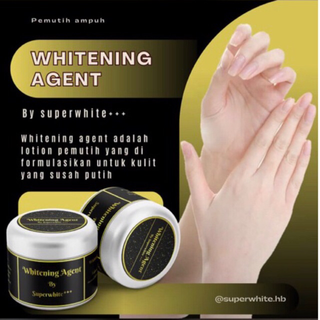 Jual Whitening Agent 250ml (handbody pemutih badan 250ml) | Shopee ...