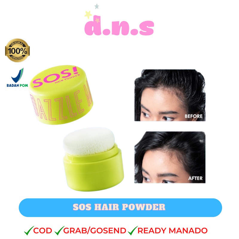 Jual MANADO DAZZLE ME SOS HAIR POWDER | Shopee Indonesia