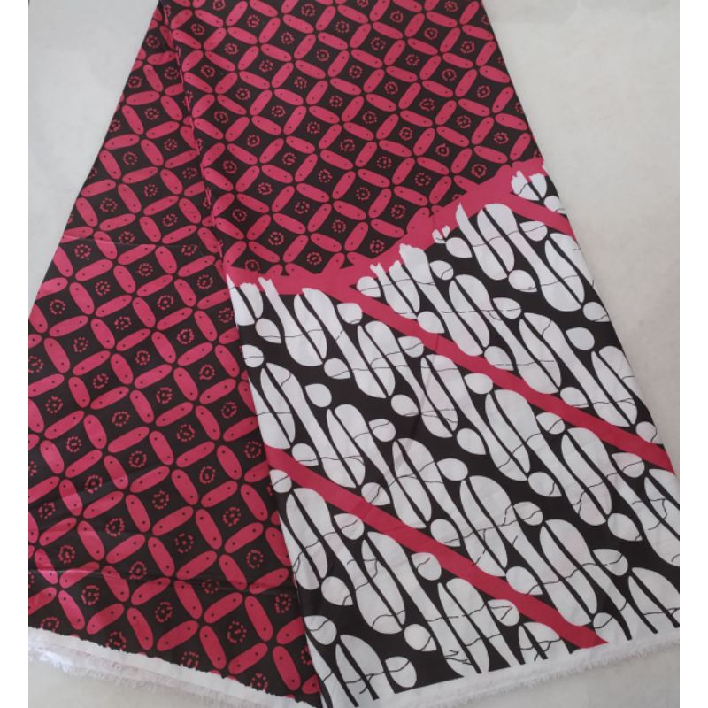 Jual CF kain batik soft motif garutan bahan batik bahan teteron Rayon ...