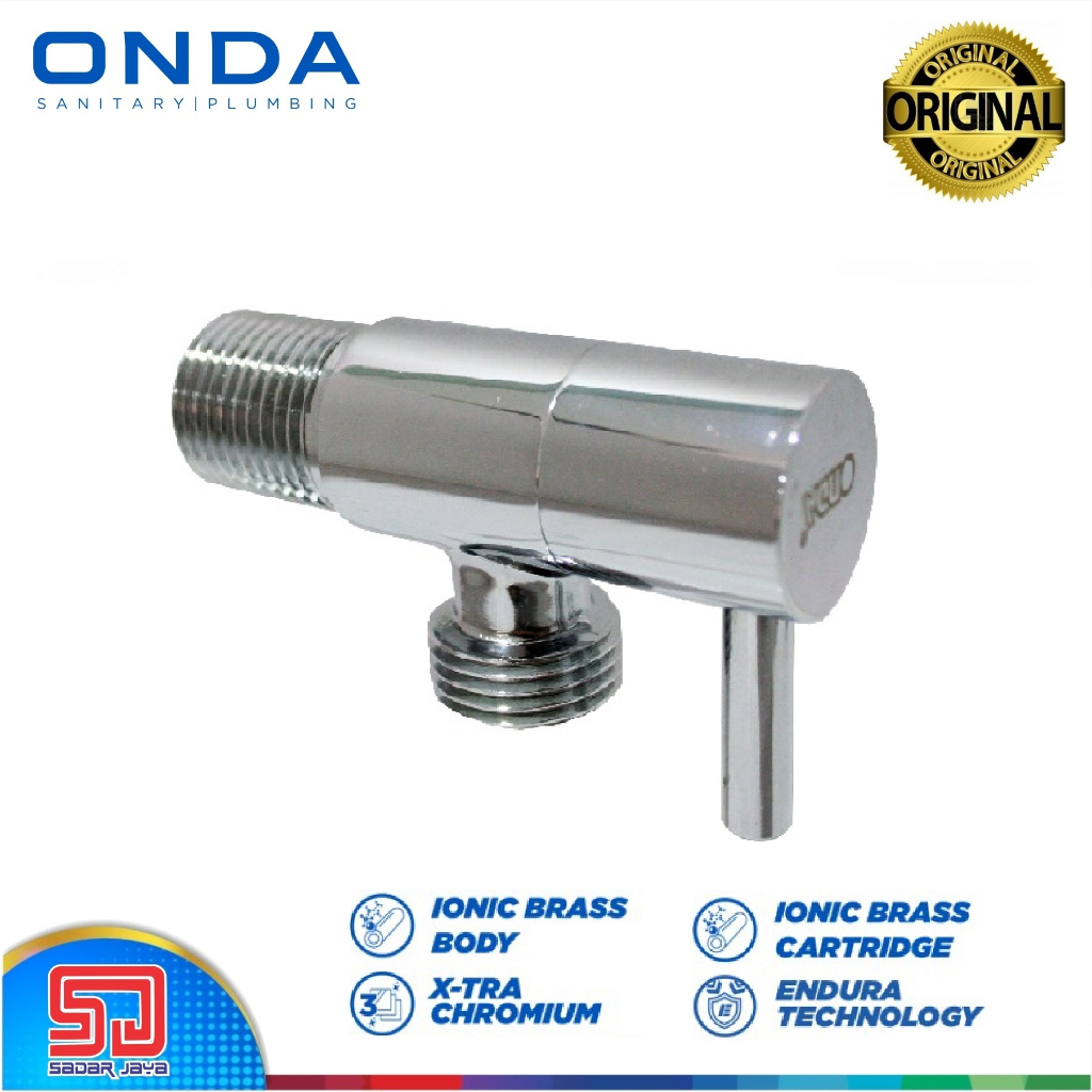 Jual ONDA JF 09 LA Stop Kran Toilet Katub Keran Shower Bidet Valve 1/2 ...