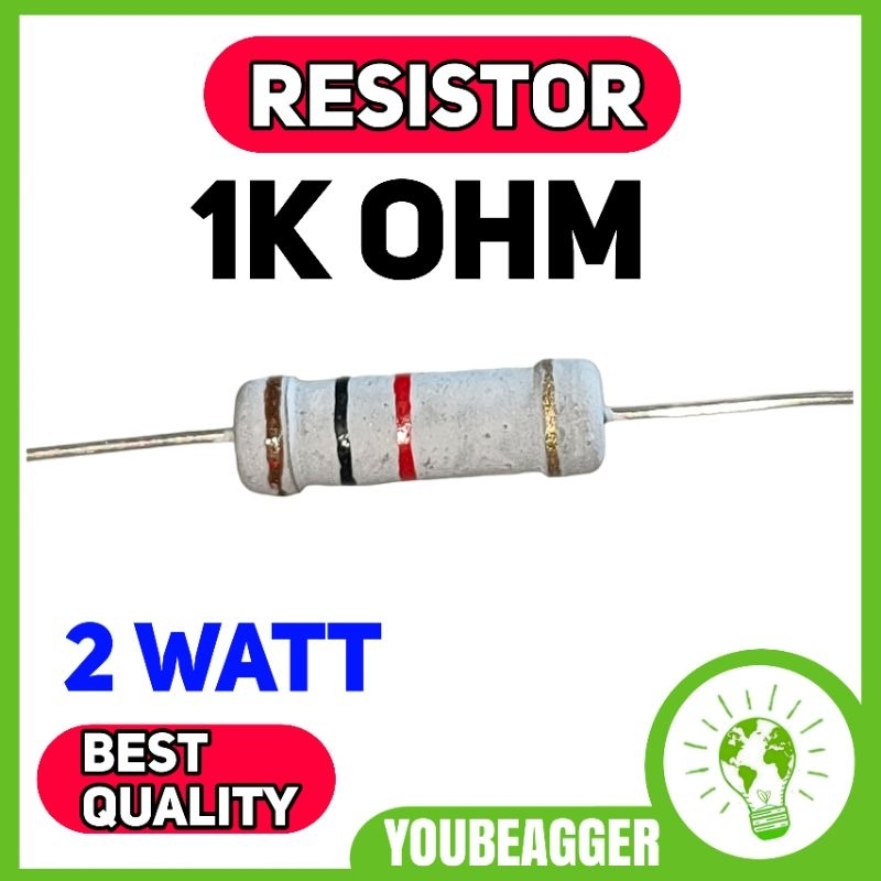 Jual Resistor 1k 2W | Shopee Indonesia