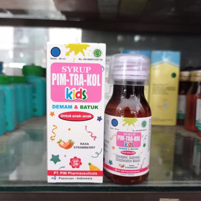 Jual PIMTRAKOL KIDS DEMAM BATUK SIRUP 60 ML | Shopee Indonesia