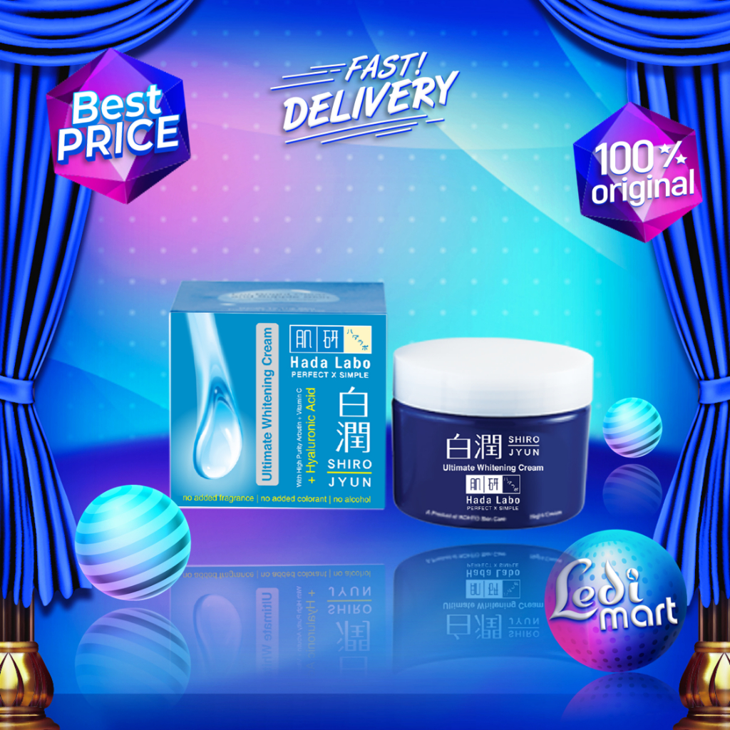 Jual Hada Labo Shirojyun Ultimate Whitening Cream 40gr | Hadalabo Krim ...