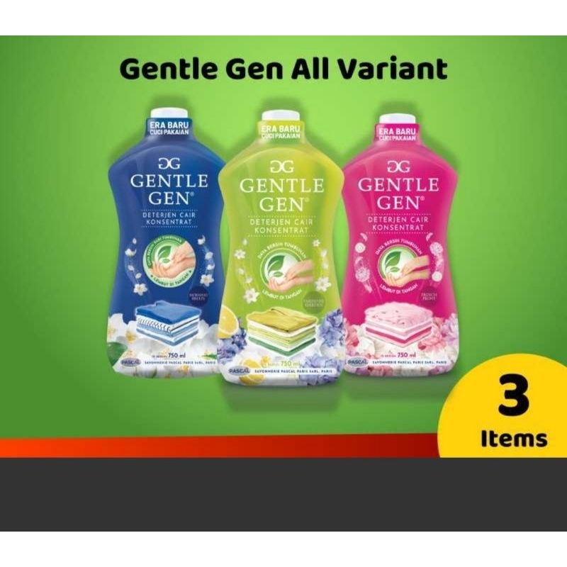 Jual GENTLE GEN DETERGEN CAIR 700ML | Shopee Indonesia
