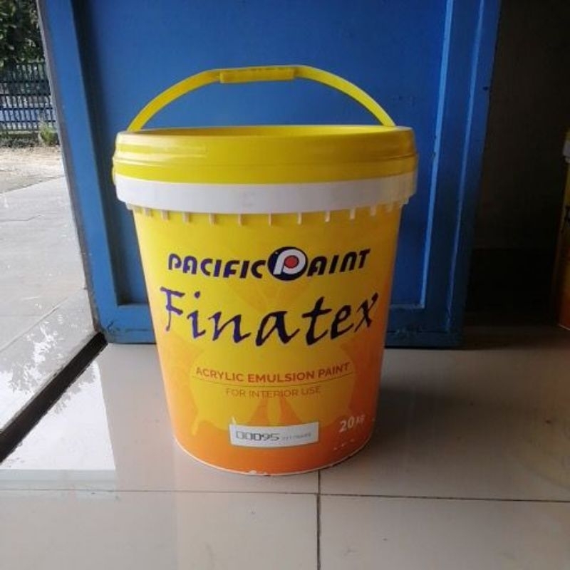 Jual Cat Tembok Finatex 20KG Super White | Shopee Indonesia