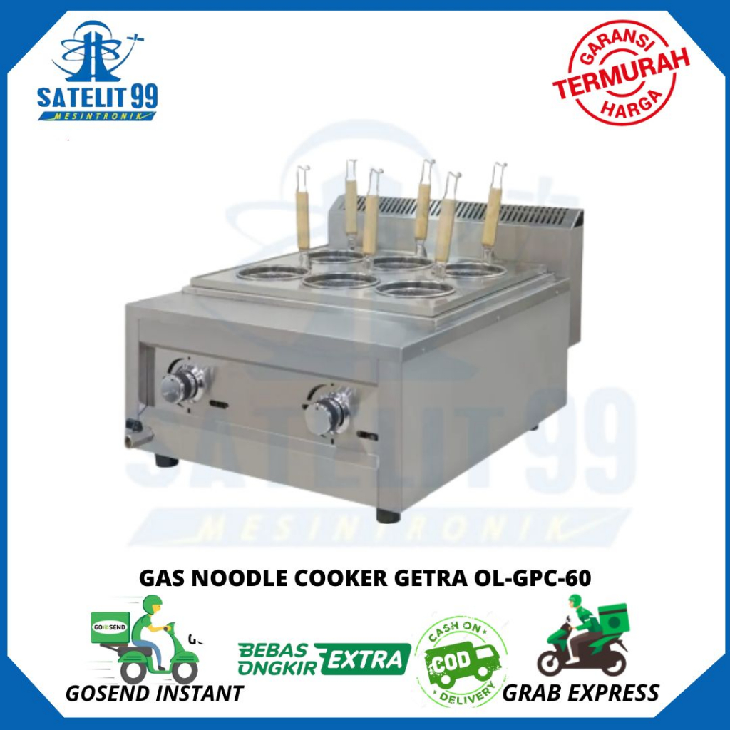 Jual GAS NOODLE COOKER / KOMPOR MEREBUS MIE GETRA OL-GPC-60 | Shopee Indonesia