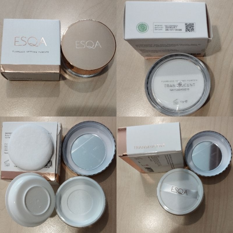 Jual ESQA Flawless Micro Setting Powder - Translucent ( Preloved sekali ...