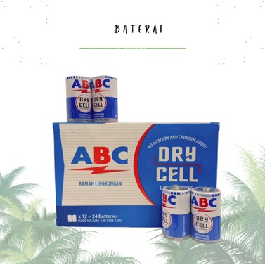 Jual Batu Baterai ABC / Baterai ABC R20 / Battery / Baterai ABC R20 ...