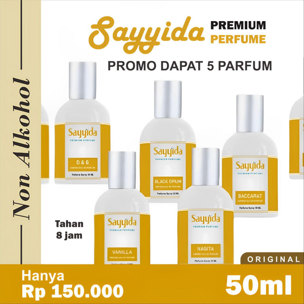 Jual Parfum Sayyida / Parfum Sayyida Premium / Parfum Sayyida Ori ...