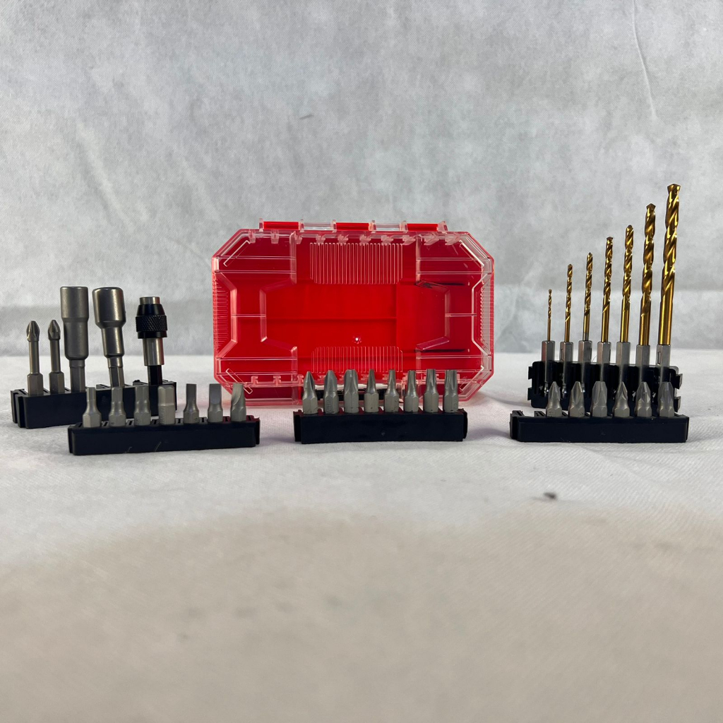 Jual 1206 JLD Mata bor set 33pcs Hex HSS Twist mata screw driver mata ...