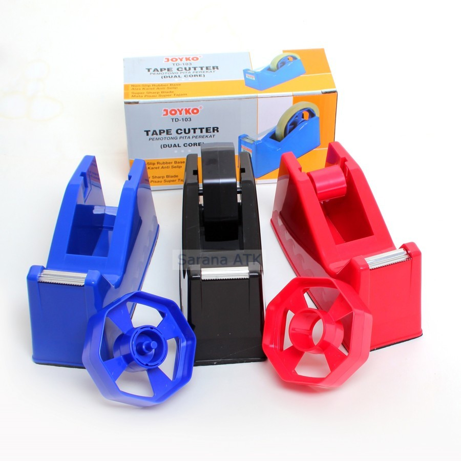 Jual Tape Cutter / Tape Dispenser Dual Core - JOYKO TD 103 | Shopee ...